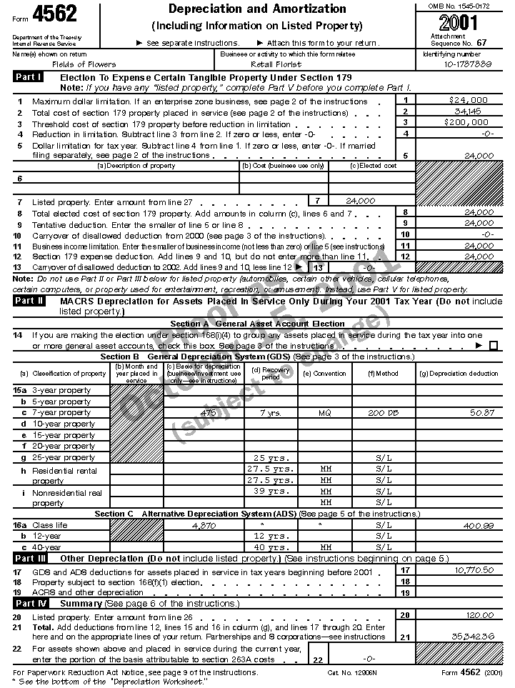 What Is Form 4562 Depreciation And Amortization 50 OFF What Is Form 4562 Depreciation And Amortization 50 OFF